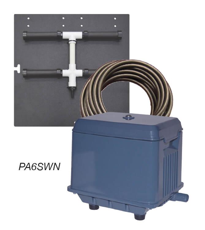 Easy Pro: Diffused Aeration Kit for Shallow Koi Fish Ponds Subsurface ...